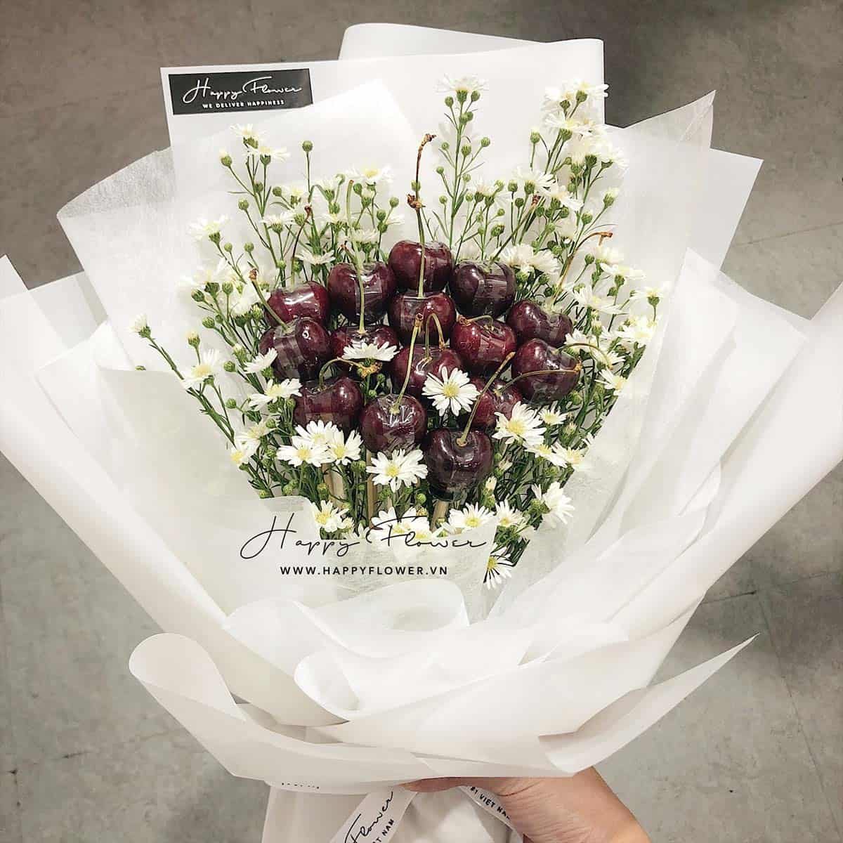 Hoa Cherry | Happy Flower - Hoa Ăn Được Số 1 Việt Nam